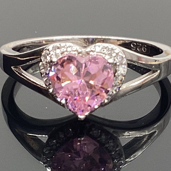 Pink Ice Ring - Etsy