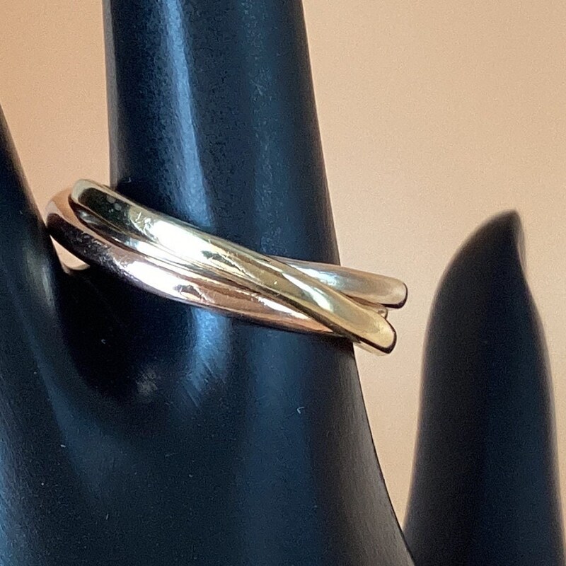 Tri Color Rings - Etsy