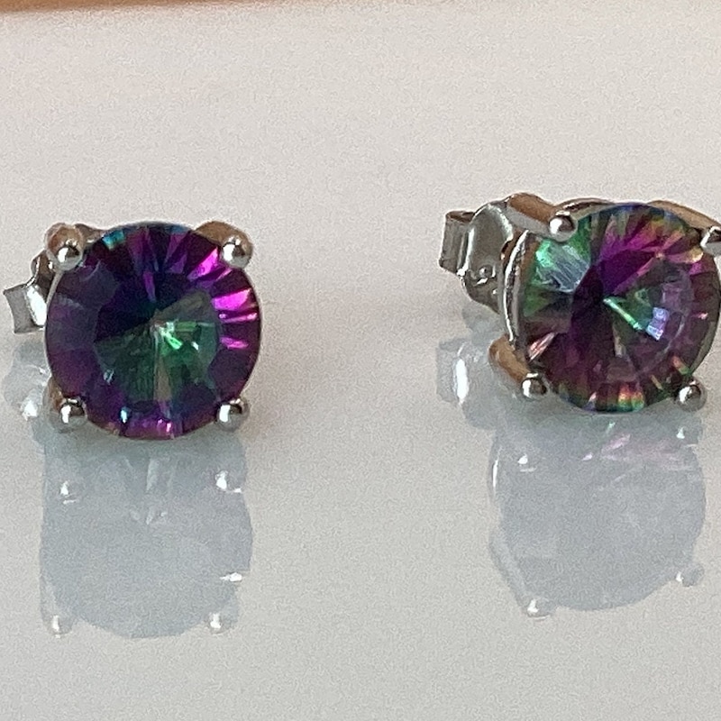 Topaz Earrings - Etsy