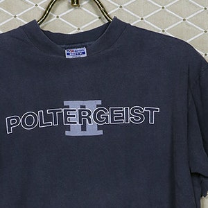 Poltergeist Horror Movie T-shirt, Vintage Rare Tee Shirt Gothic Punk ...
