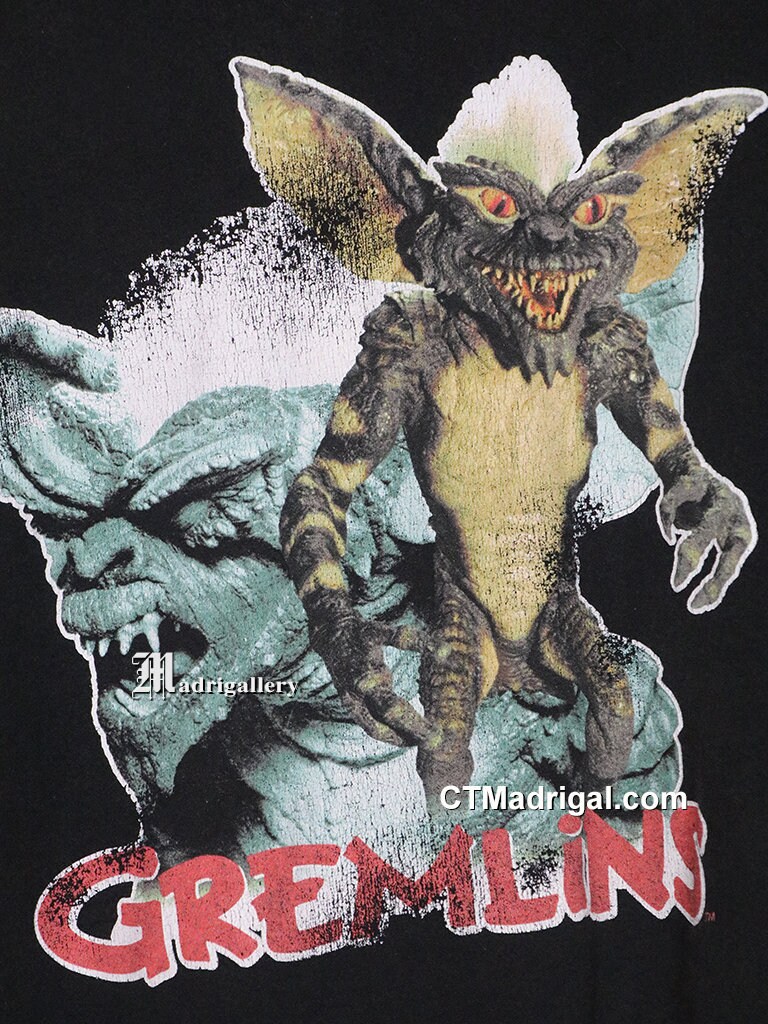 Gremlins Shirt, Horror T-shirt Vintage Rare, Gothic Ghost Punk ...