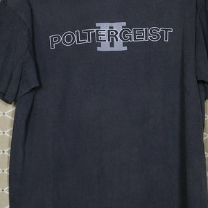 Poltergeist Horror Movie T-shirt, Vintage Rare Tee Shirt Gothic Punk ...