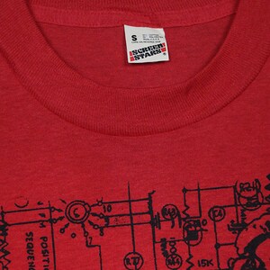 Throbbing Gristle T-shirt, Vintage Rare Tee Shirt, Red Screen Stars ...