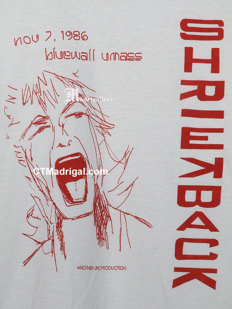 Shriekback shirt vintage rare T-shirt soft thin white shirt | Etsy