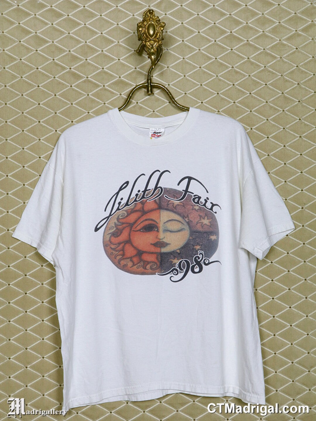 Lilith Fair Tour T-shirt, White Shirt Vintage Rare, Sarah Mclachlan ...