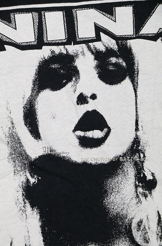 Nina Hagen Shirt Vintage Rare T Shirt Faded Black Tee Punk Etsy