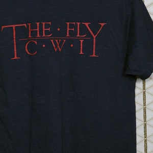 The Fly Horror Movie T-shirt, Vintage Rare Tee Shirt, Black Soft Thin ...