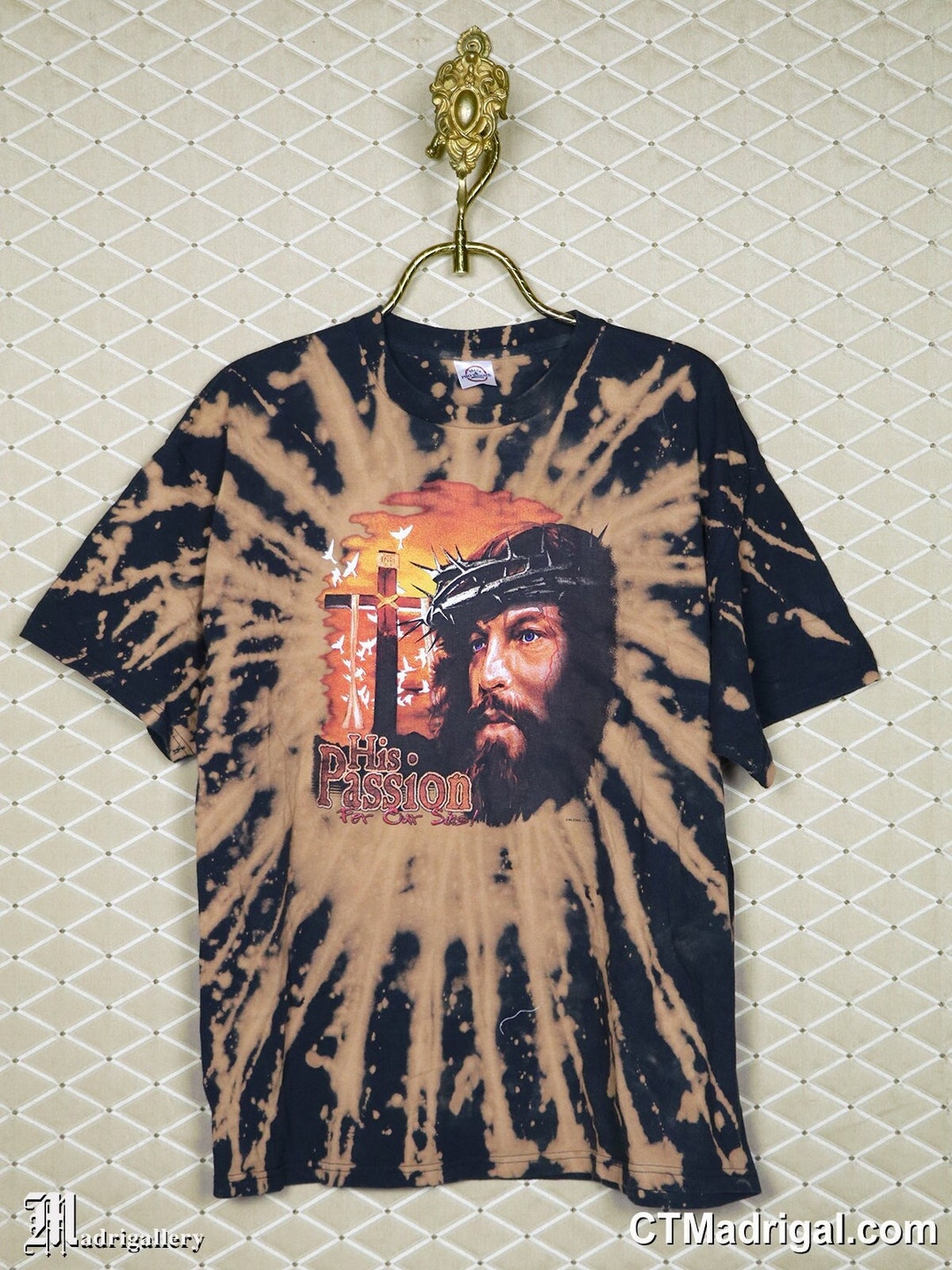 Jesus Christ T-shirt Vintage Shirt Goth Punk Madonna Morrissey God ...