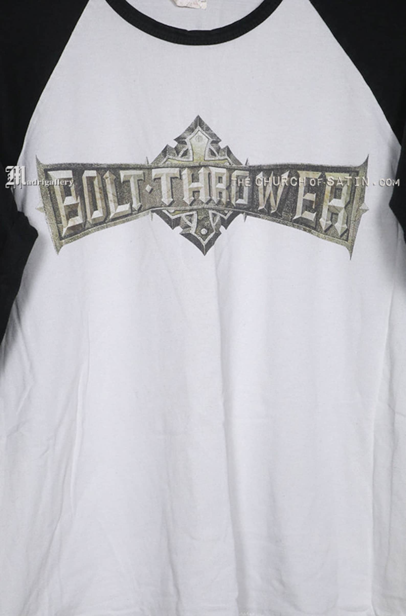 Bolt Thrower Shirt Black White Ringer T-shirt Death Metal | Etsy