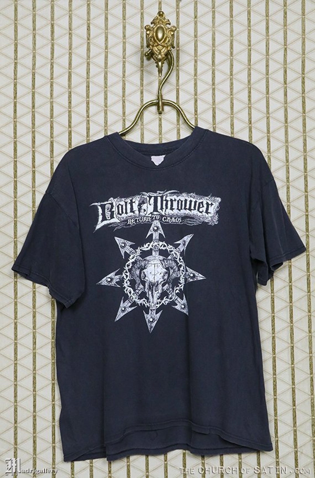 Bolt Thrower Tour Shirt, 1999 T-shirt, Benediction Asphyx Morbid Angel ...