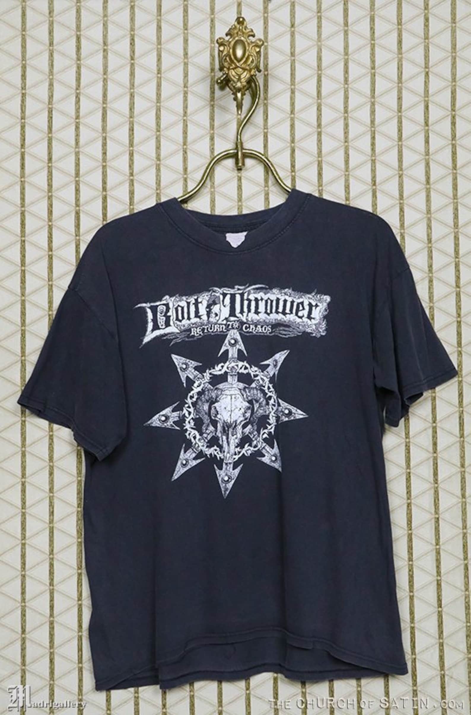 Bolt Thrower Tour Shirt 1999 T-shirt Benediction Asphyx - Etsy