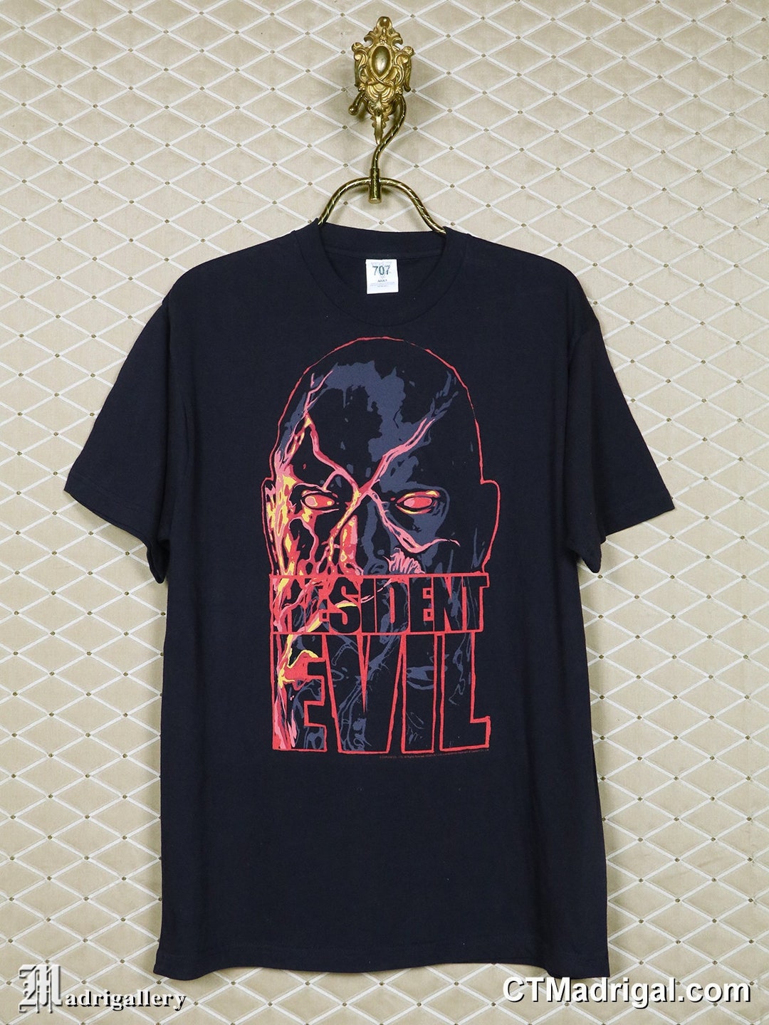 Resident Evil Shirt, Horror Movie Vintage Rare Game Shirt Alien Aliens ...