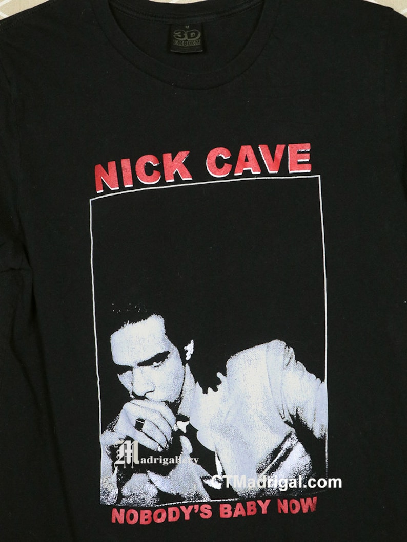 Nick Cave t-shirt Birthday Party black tee shirt Bad Seeds | Etsy