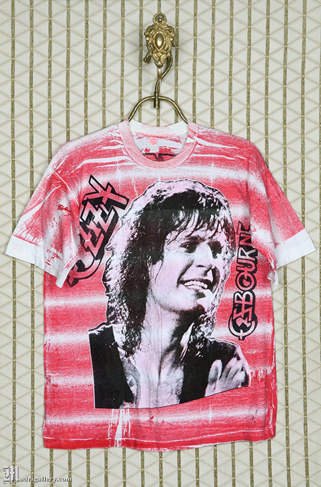 Ozzy, Motorhead Vintage Rare T-shirt Concert Tee Shirt Black Sabbath ...