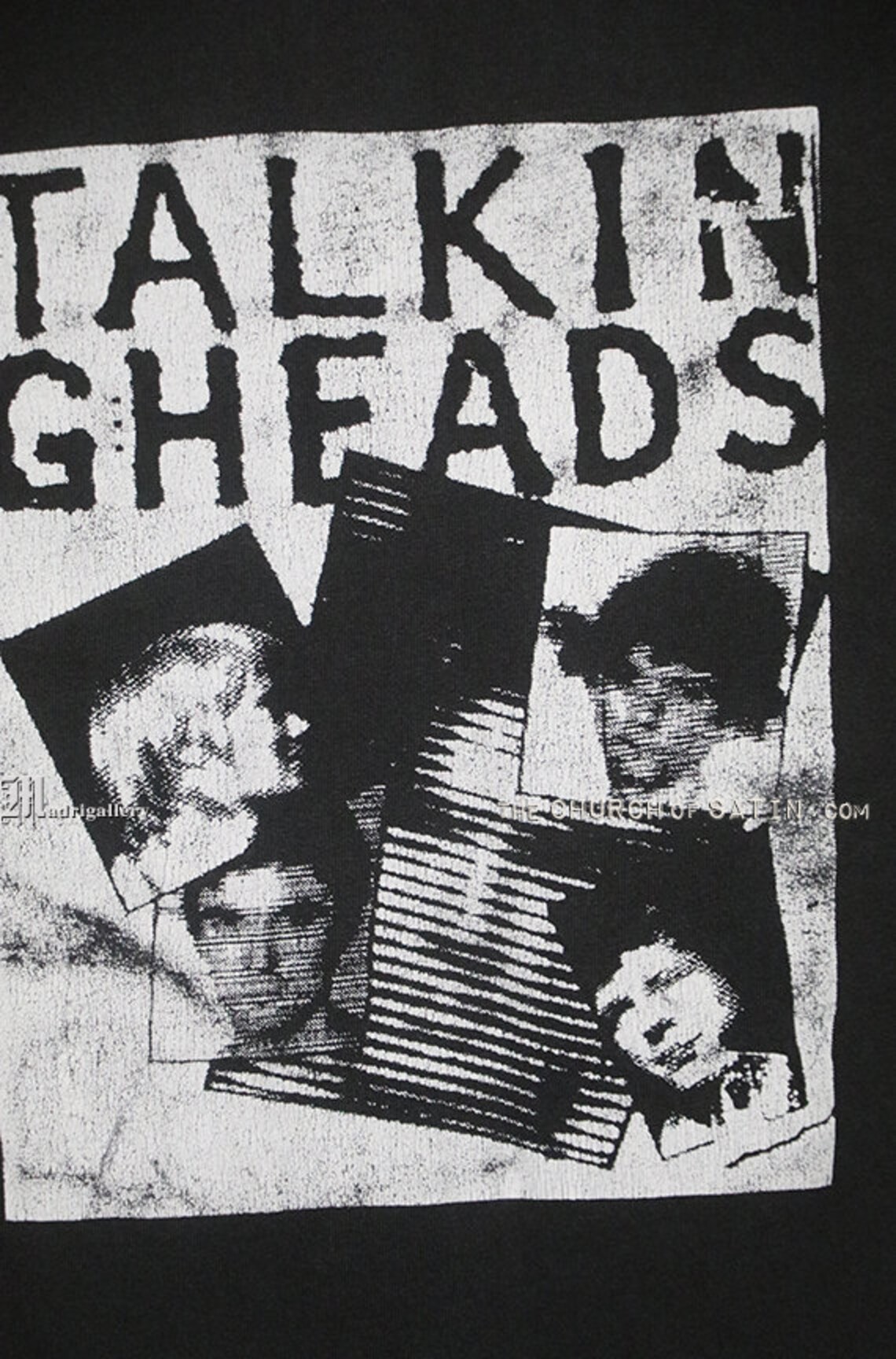 Talking Heads t-shirt vintage rare faded black tee shirt | Etsy