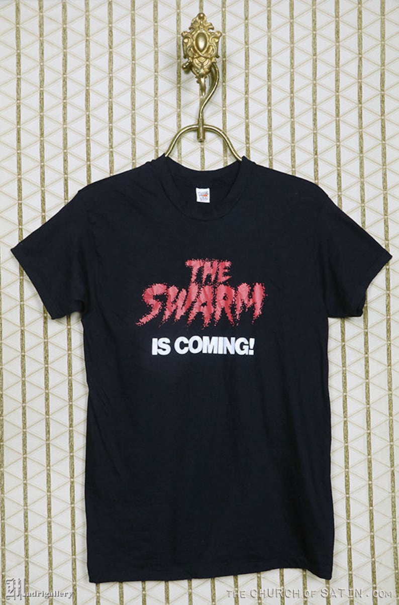 Original 1978 the Swarm Horror Movie T-shirt Vintage Rare Katherine ...