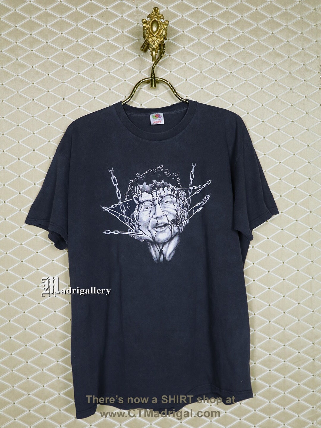 Hellraiser Shirt, Vintage Rare Horror Movie T-shirt Tee, Pinhead ...