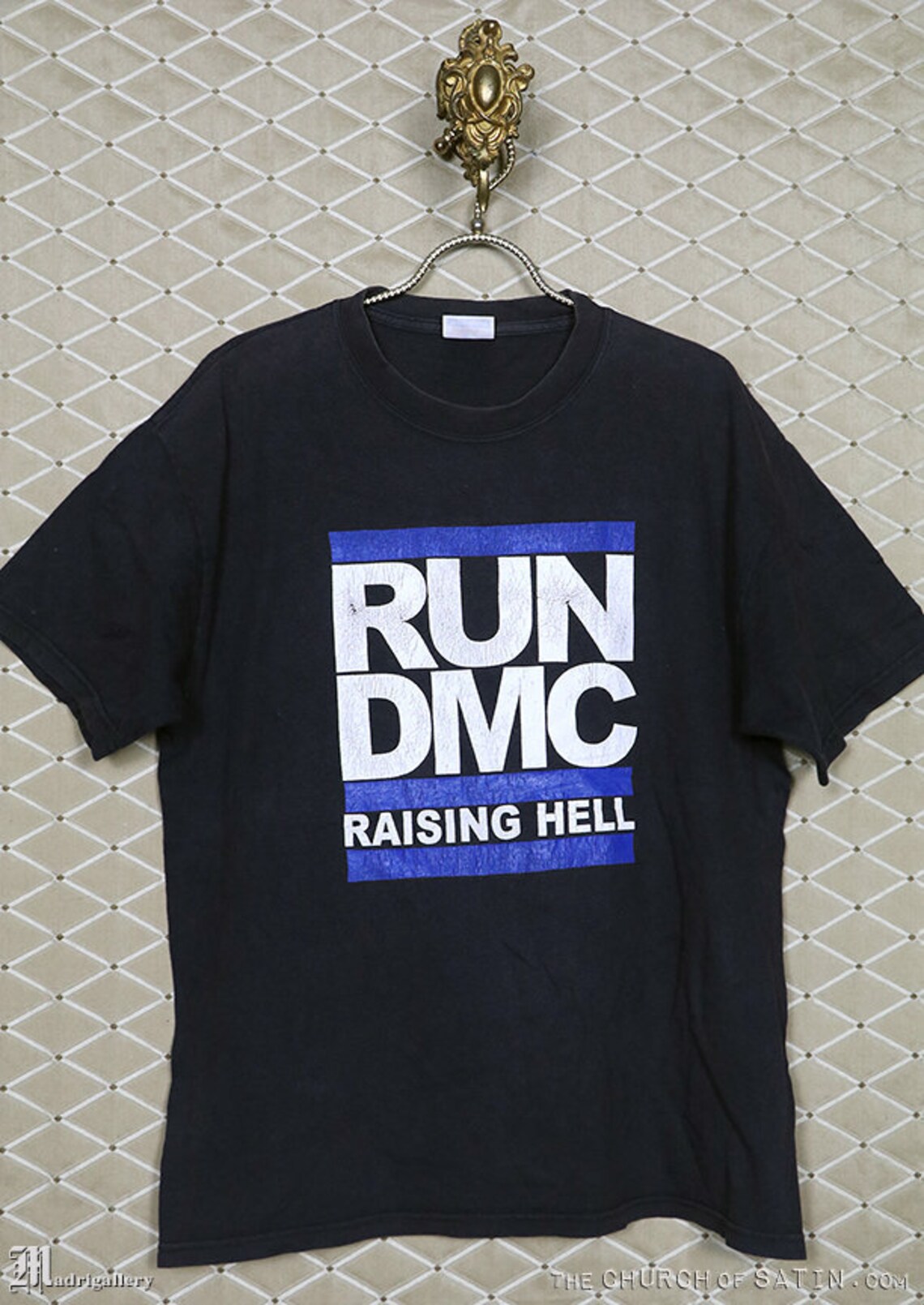 Run D.M.C. T-shirt Vintage Rare Black Tee Shirt Dmc Rap Hip - Etsy