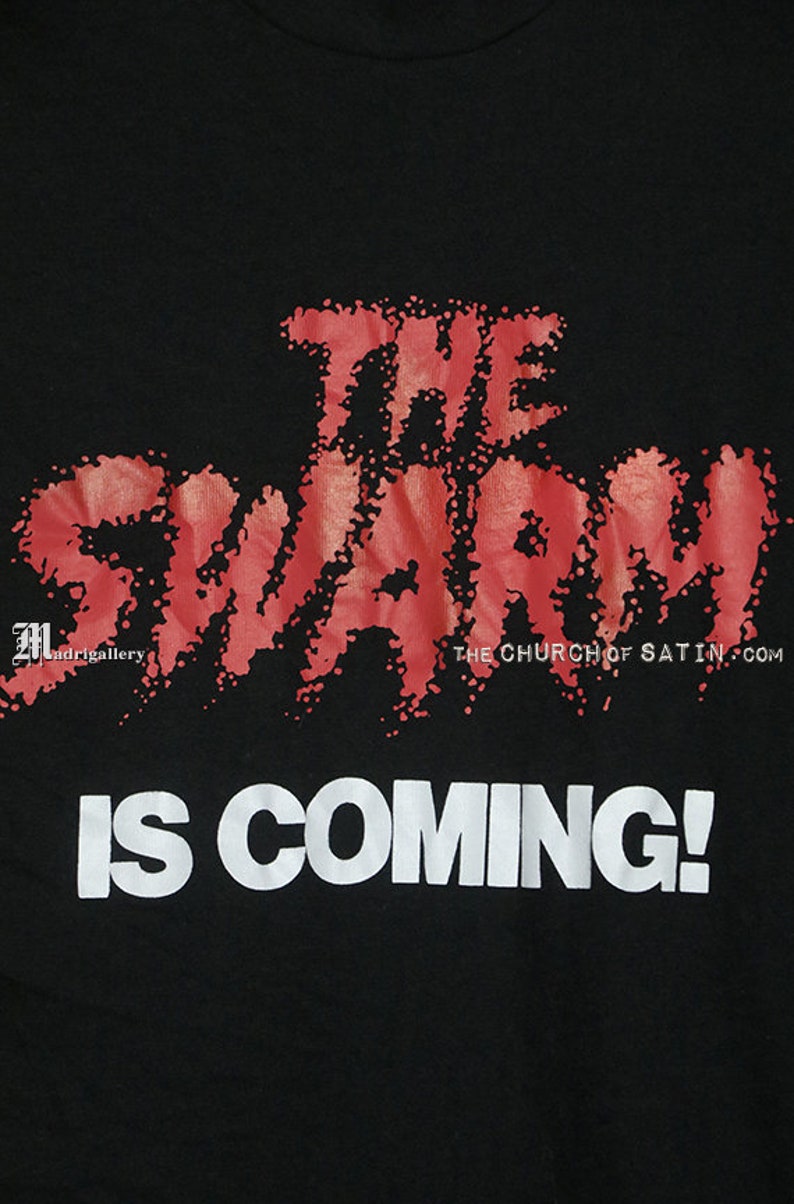 Original 1978 the Swarm Horror Movie T-shirt Vintage Rare Katherine ...