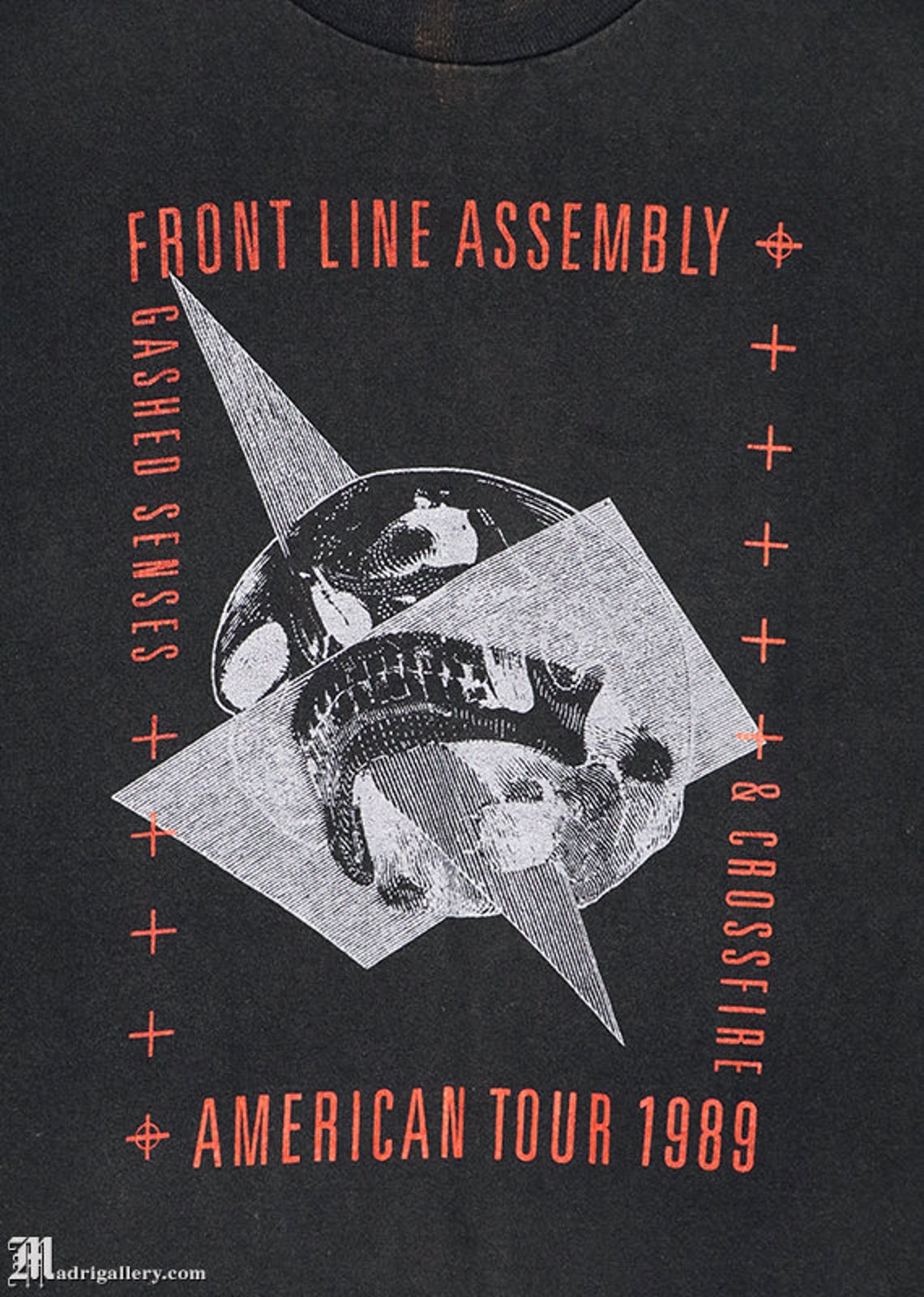 Front Line Assembly Vintage Rare Tour T-shirt 1980s 80s | Etsy
