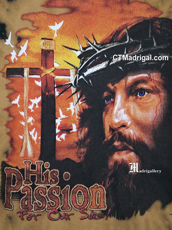 Jesus Christ t-shirt vintage shirt goth punk Madonna … - Gem