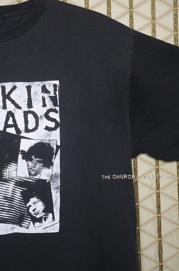 Talking Heads T-shirt Vintage Rare Faded Black Tee Shirt | Etsy