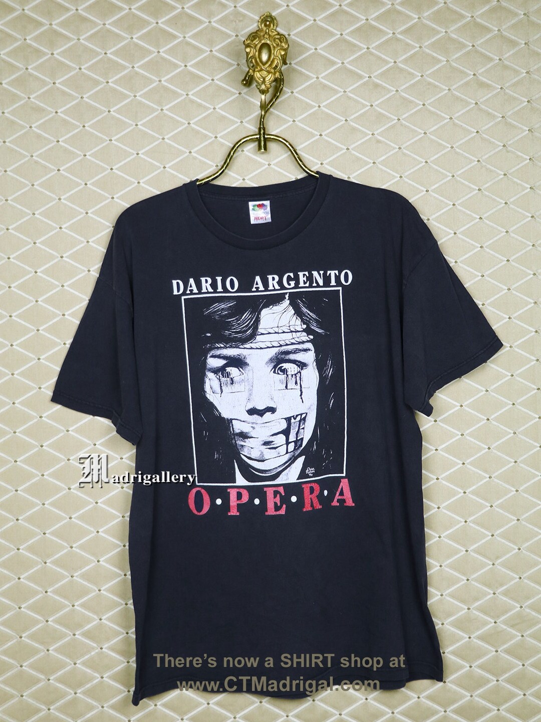 Opera Shirt, Horror Movie T-shirt Vintage Rare, Suspiria Dario Argento ...
