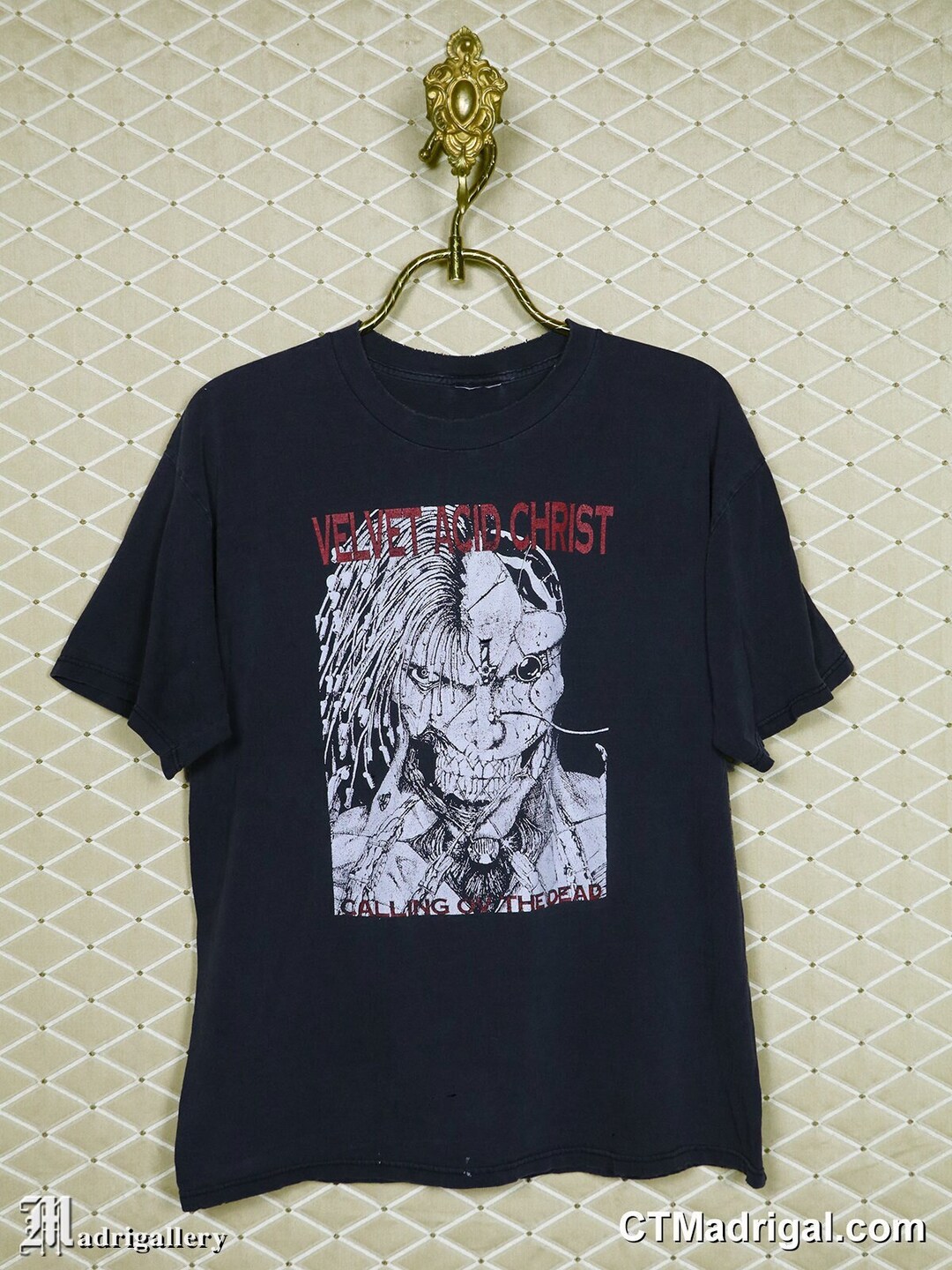 Velvet Acid Christ Shirt, Vintage Rare T-shirt, Skinny Puppy Wumpscut ...