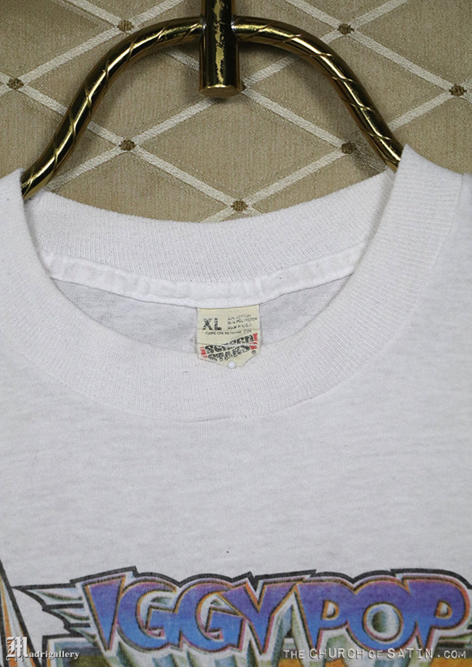 Iggy Pop Shirt Vintage Rare Shirt Stooges Sleeveless White | Etsy