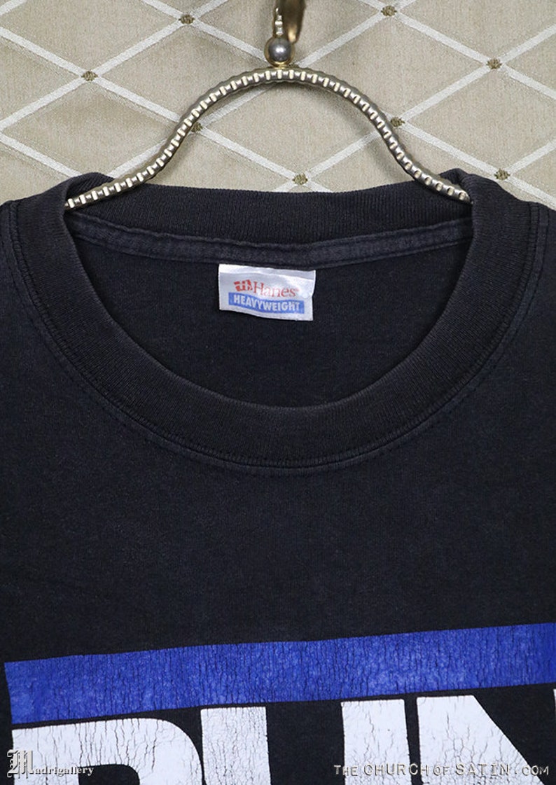 Run D.M.C. T-shirt Vintage Rare Black Tee Shirt Dmc Rap Hip - Etsy