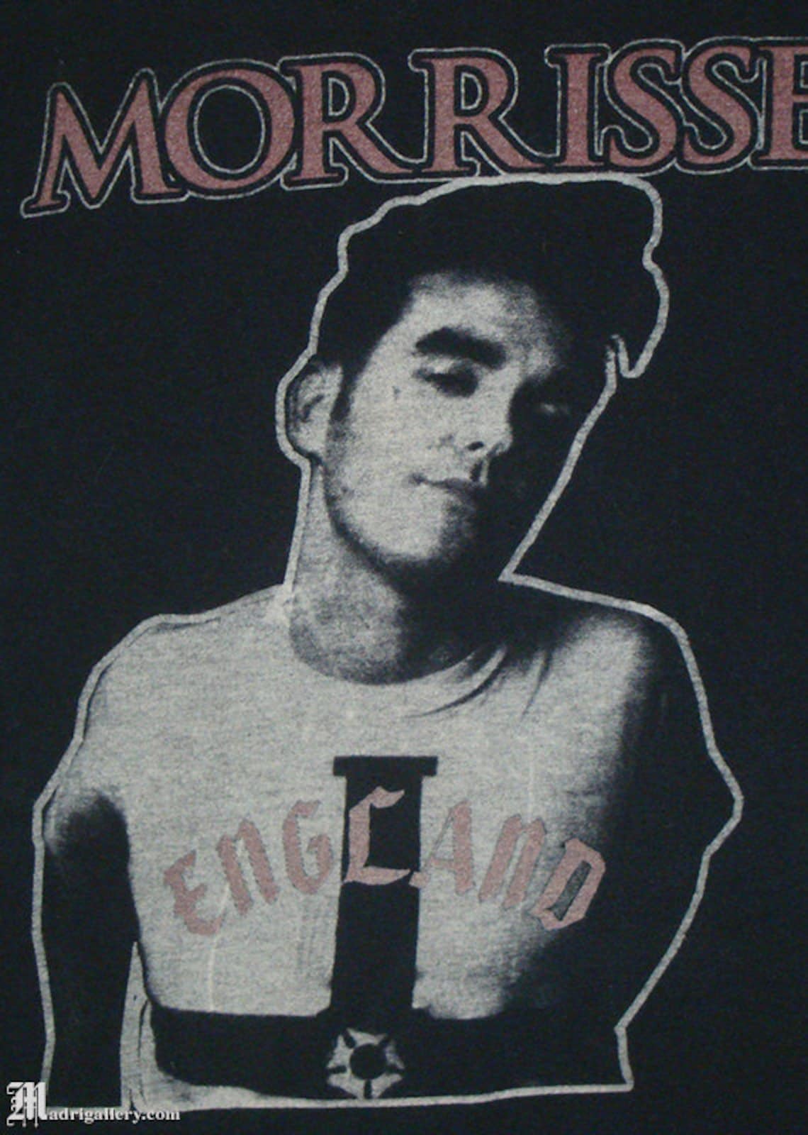 Morrissey T-shirt, the Smiths, Vintage Rare Tee Shirt, Black New Wave ...