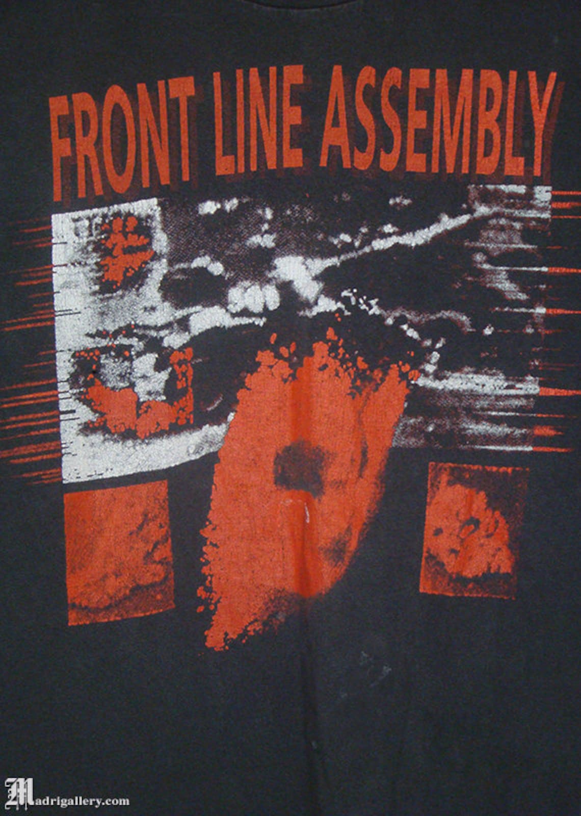 Front Line Assembly Vintage Rare T-shirt Nitzer Ebb Front - Etsy