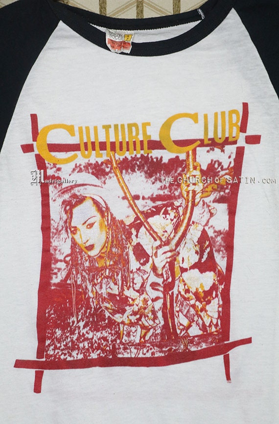 Culture Club vintage rare T-shirt, Boy George ringer … - Gem