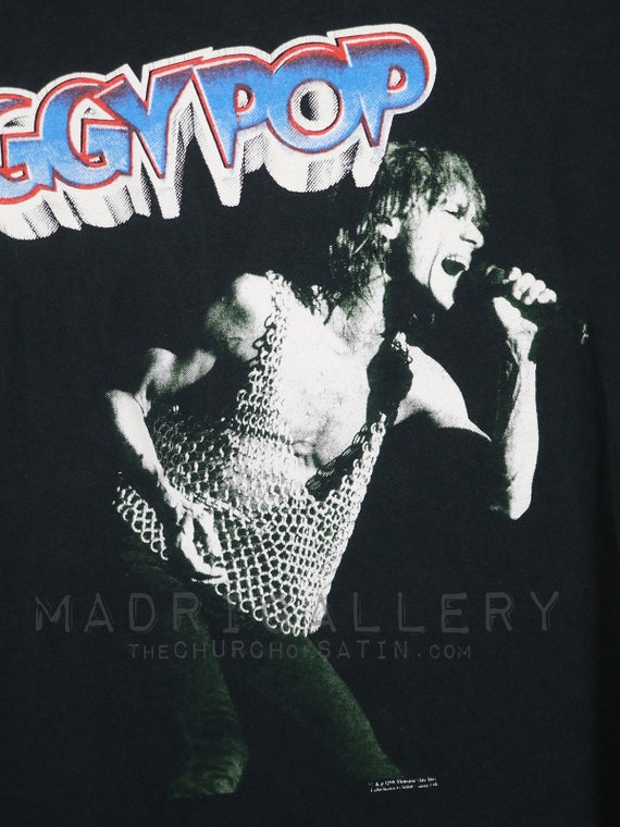 Iggy Pop t-shirt, vintage rare Iggy And The Stooges p… - Gem