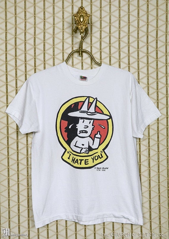 Doug Allen, Steven vintage rare cartoon comic T-shirt… - Gem