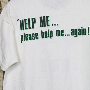 The Fly Horror Movie T-shirt, 1989 Vintage Rare White Shirt, Soft ...