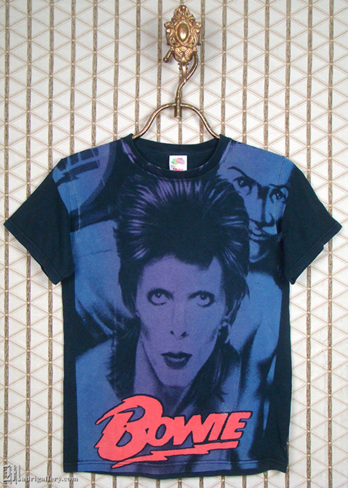 David Bowie T-shirt Diamond Dogs Big All-over Print Black - Etsy