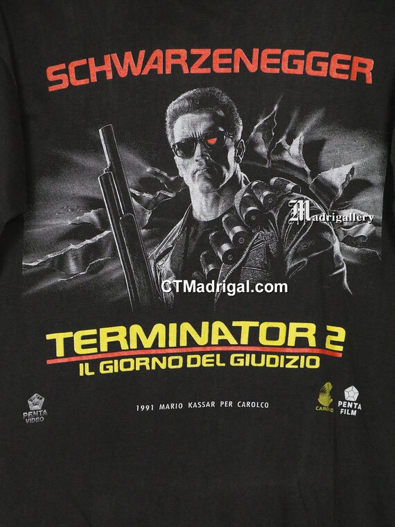 TERMINATOR 2 shirt, vintage rare T-shirt Bladerunner … - Gem