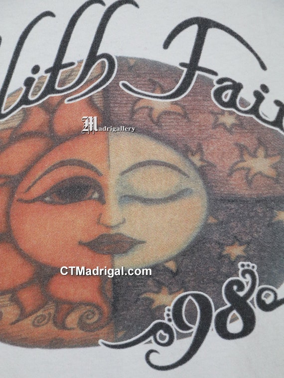 Lilith Fair tour T-shirt, white shirt vintage rare, S… - Gem