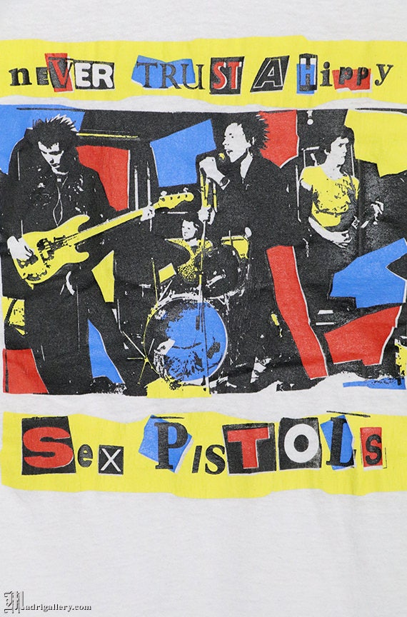 Sex Pistols T Shirt Vintage Seltenes Punk T Shirt Weiße Etsy