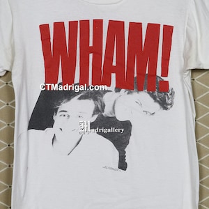 Wham Shirt, George Michael T-shirt Vintage Rare, Duran Culture Club A ...