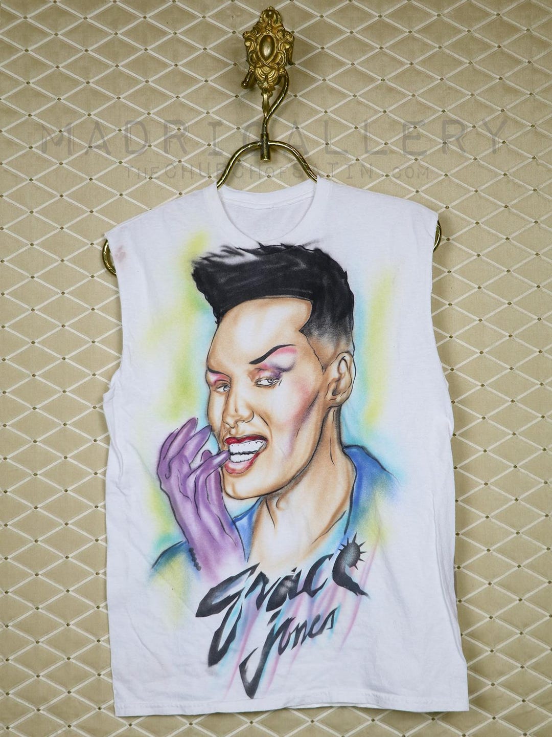 Grace Jones T-shirt Vintage Rare Shirt, Siouxsie Sylvester Salt-n-pepa ...