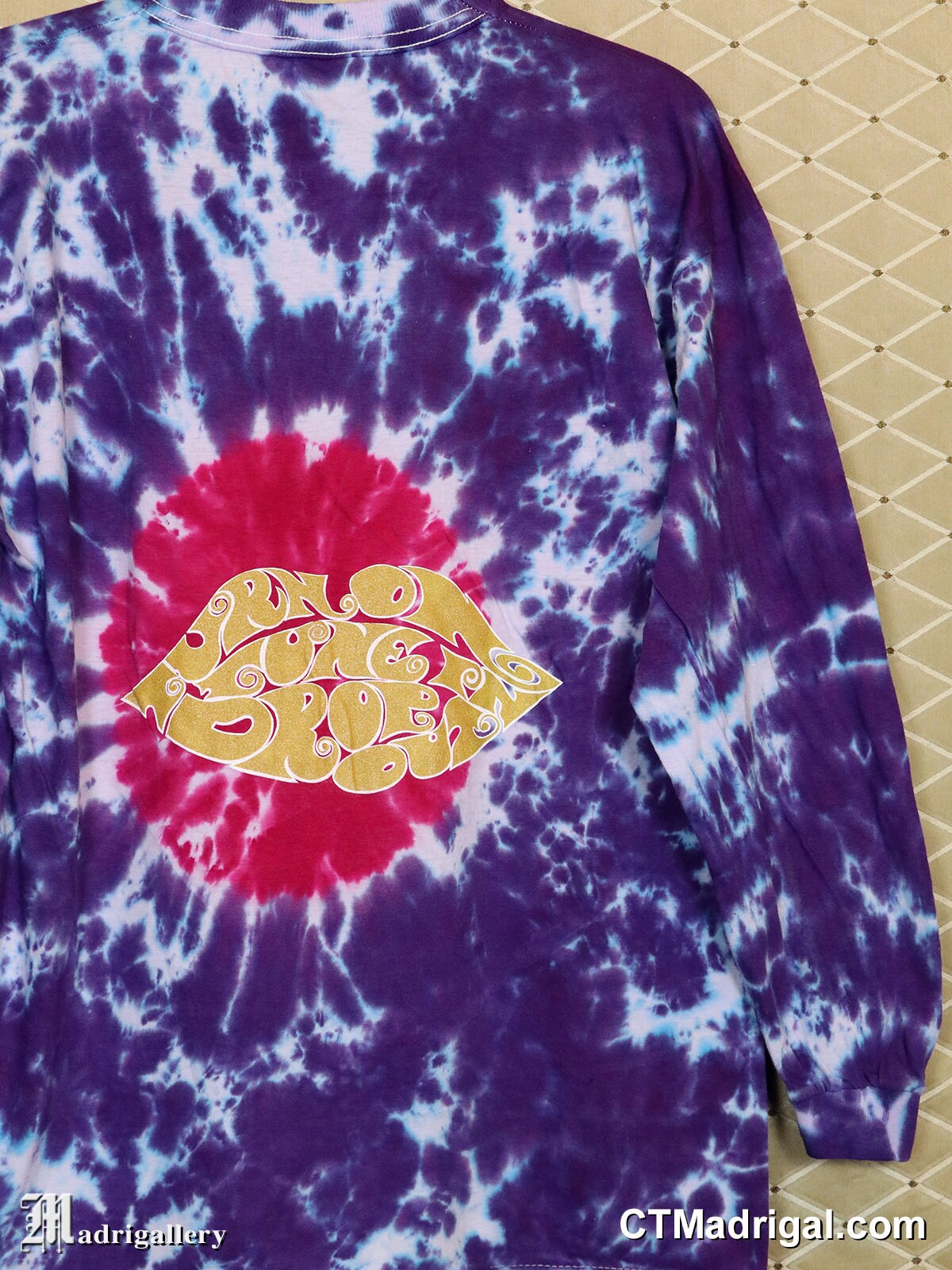 Timothy Leary rave hippie acid house trance tie dye shirt | Etsy
