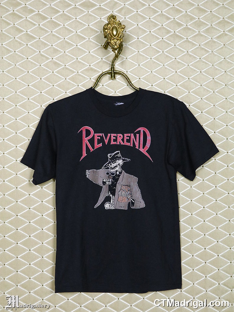 Reverend Shirt Metal Church Vintage Rare T-shirt Overkill - Etsy