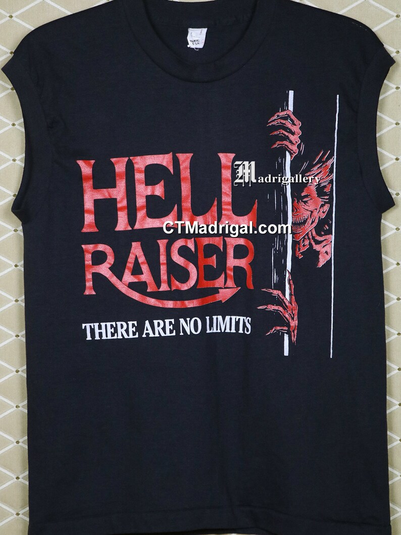 Hellraiser Shirt Vintage Rare Horror Movie T-shirt Pinhead - Etsy