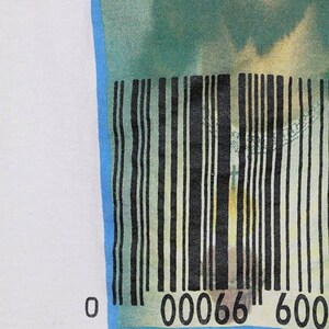 Jesus Christ Barcode T-shirt, Vintage Rare Archaic Smile T-shirt, White ...