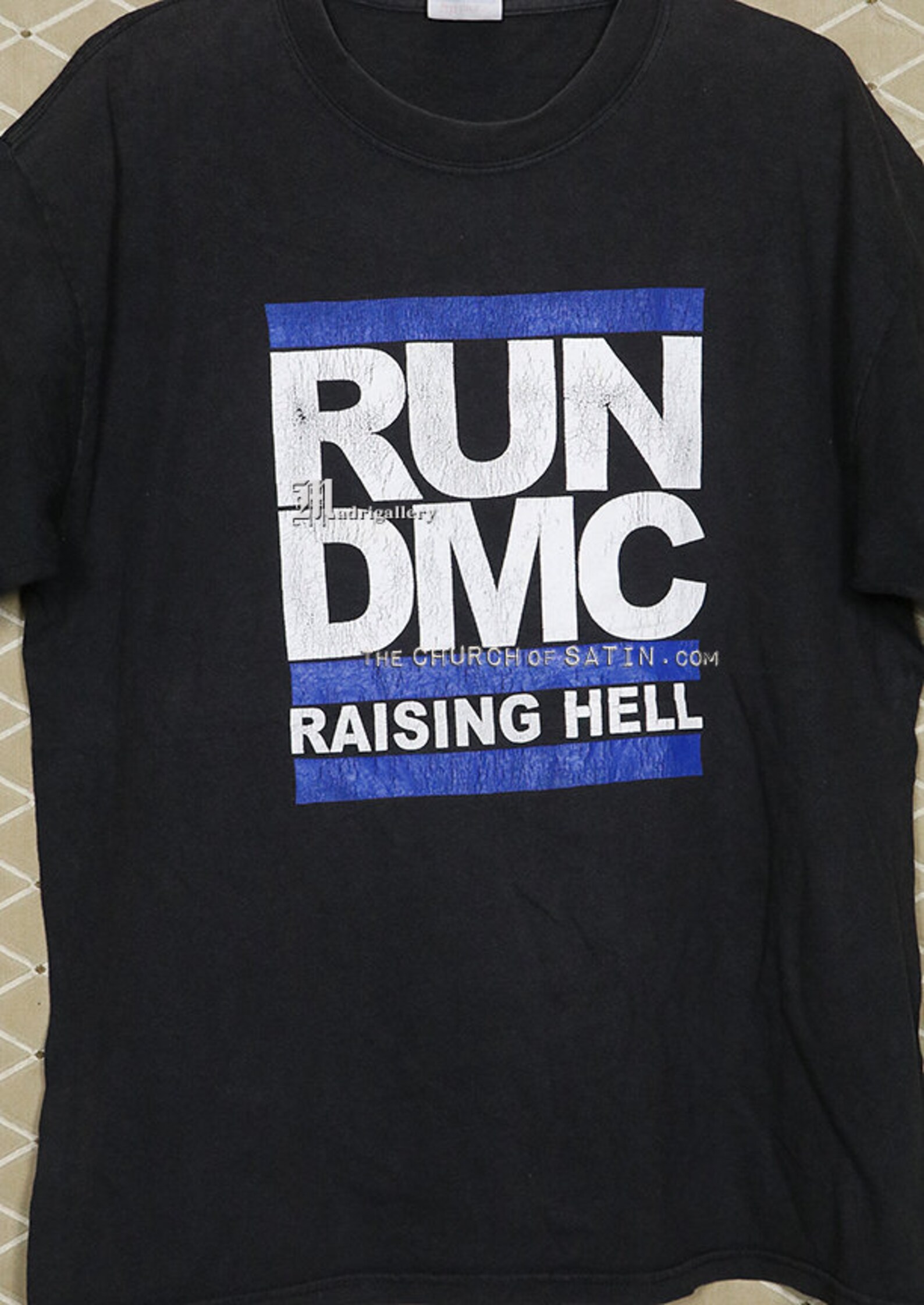 Run D.M.C. T-shirt Vintage Rare Black Tee Shirt Dmc Rap Hip - Etsy