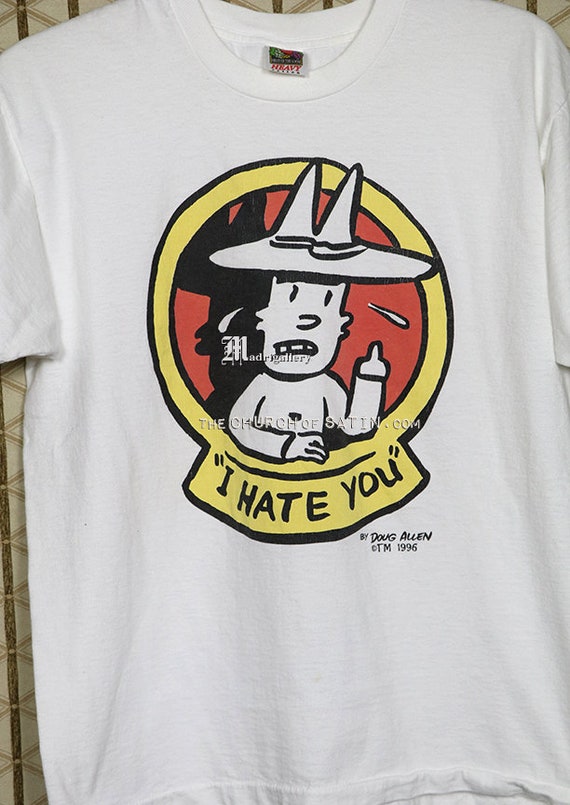 Doug Allen, Steven vintage rare cartoon comic T-shirt… - Gem