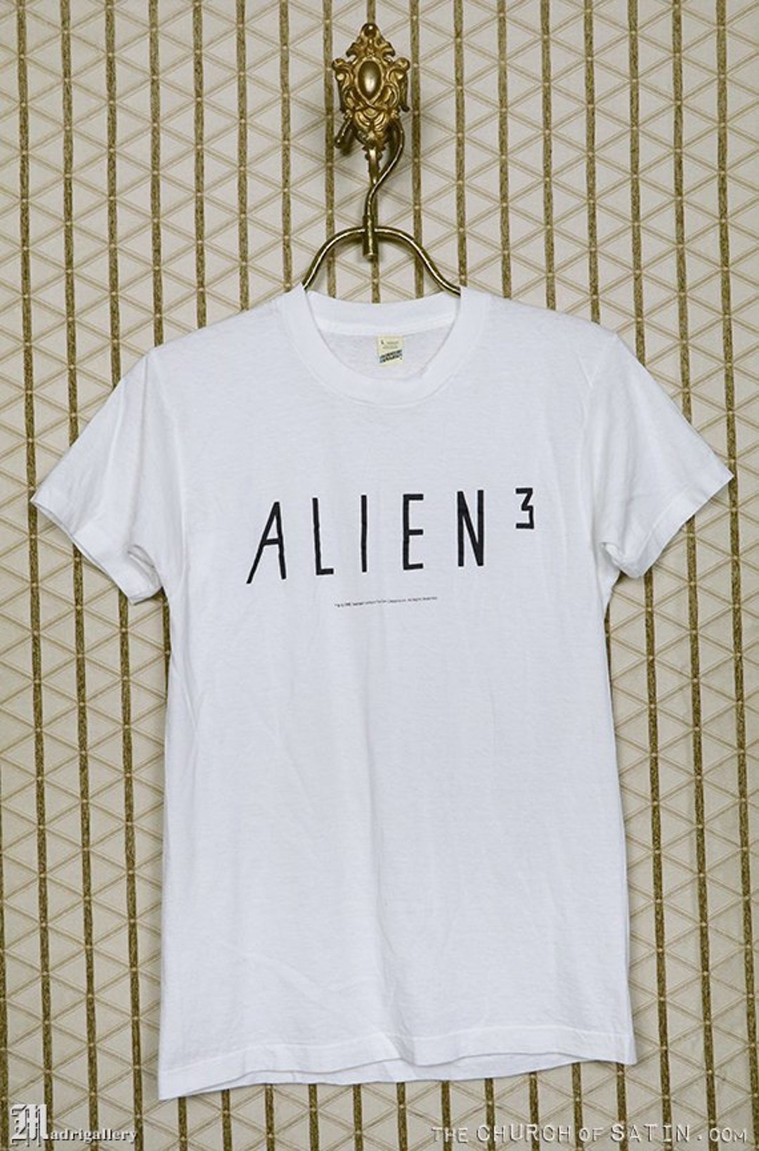 ALIEN 3, 1992 T-shirt, Screen Stars, Sci-fi Horror Movie, Vintage Rare ...