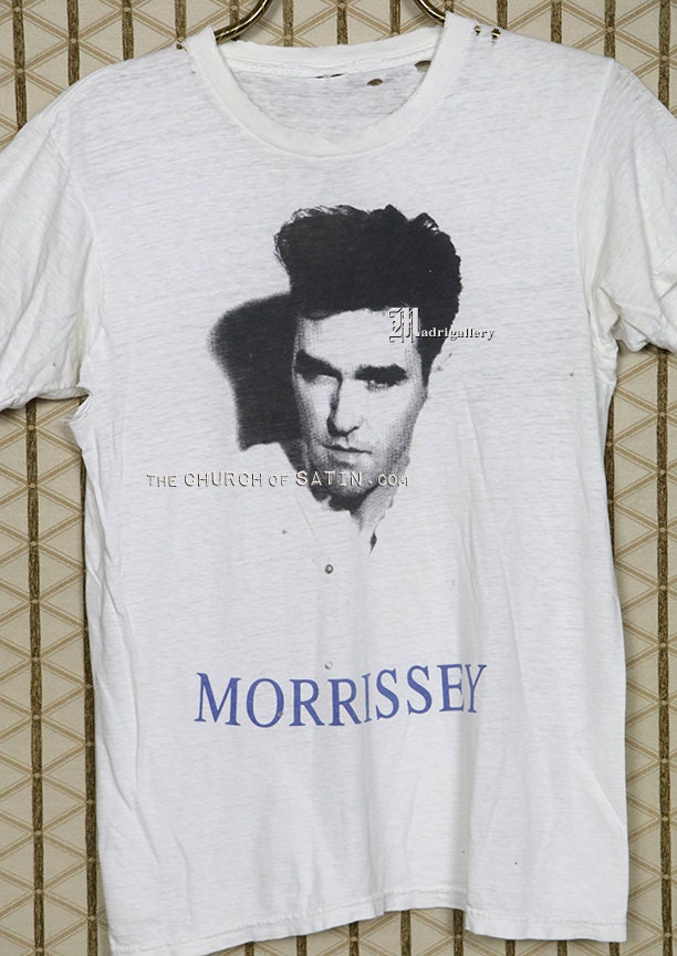 Morrissey t-shirt soft thin vintage rare white tee shirt The | Etsy